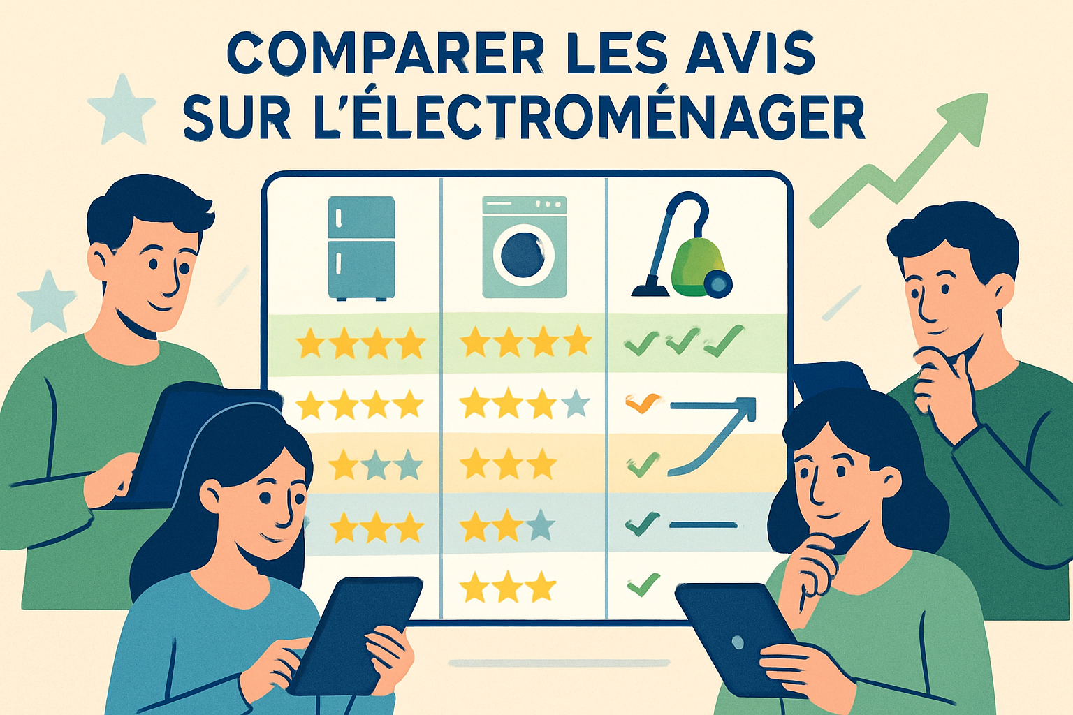 Les avantages de comparer les avis sur l’électroménager avis-clients.fr
